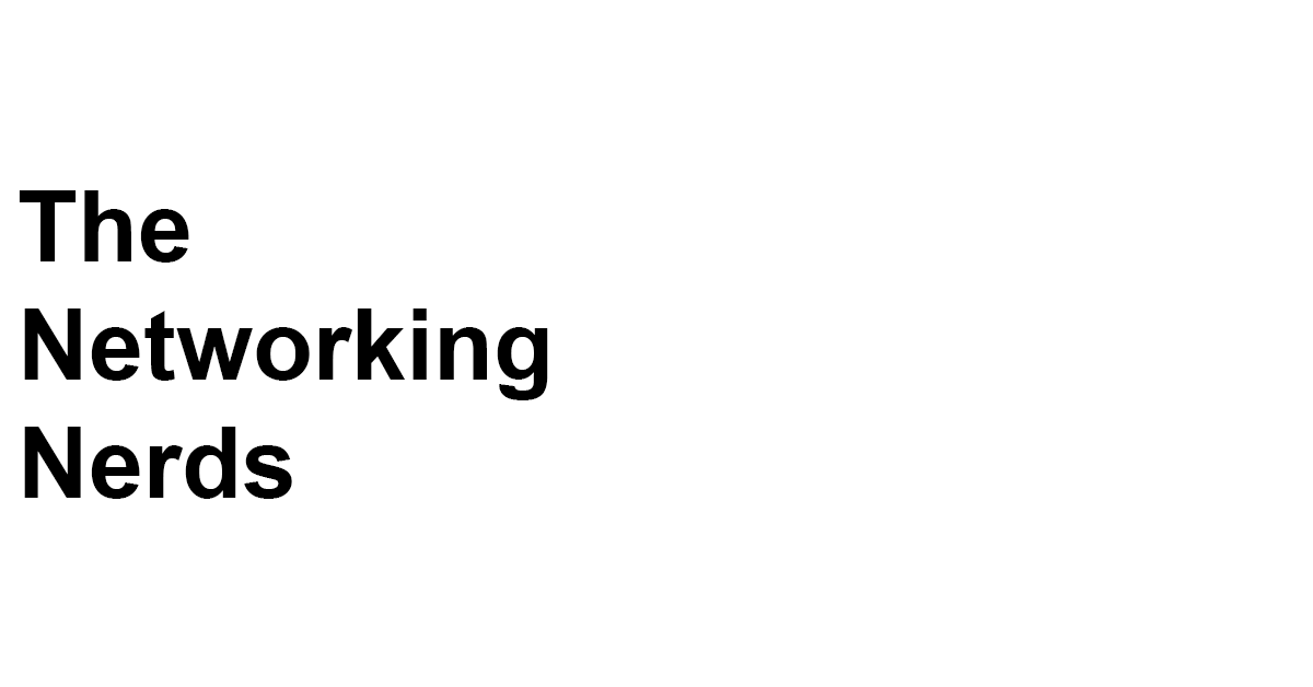 The Networking Nerds